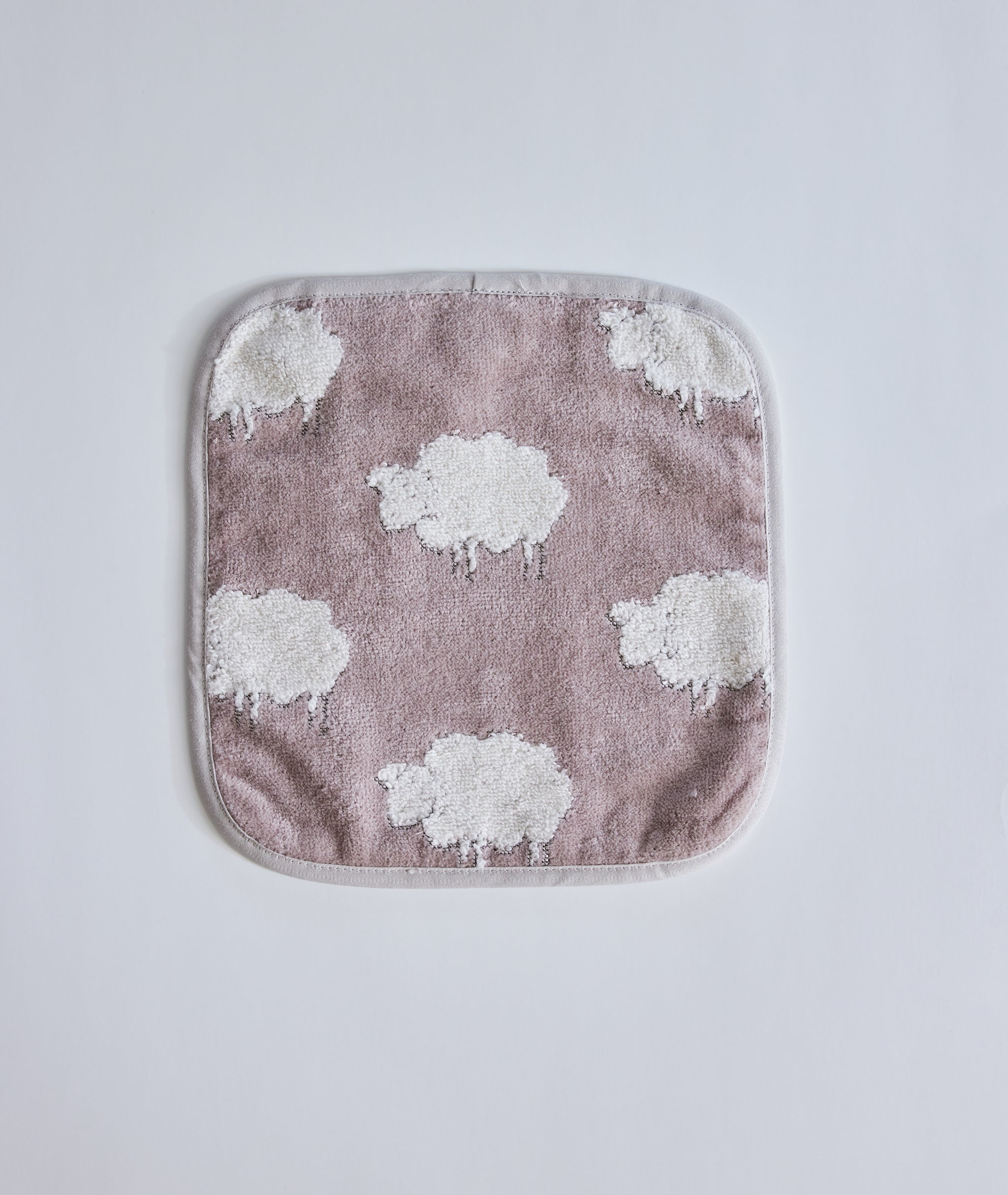 Sweet Sheep Jacquard Hooded Towel and Washcloth Set – Timo & Violet